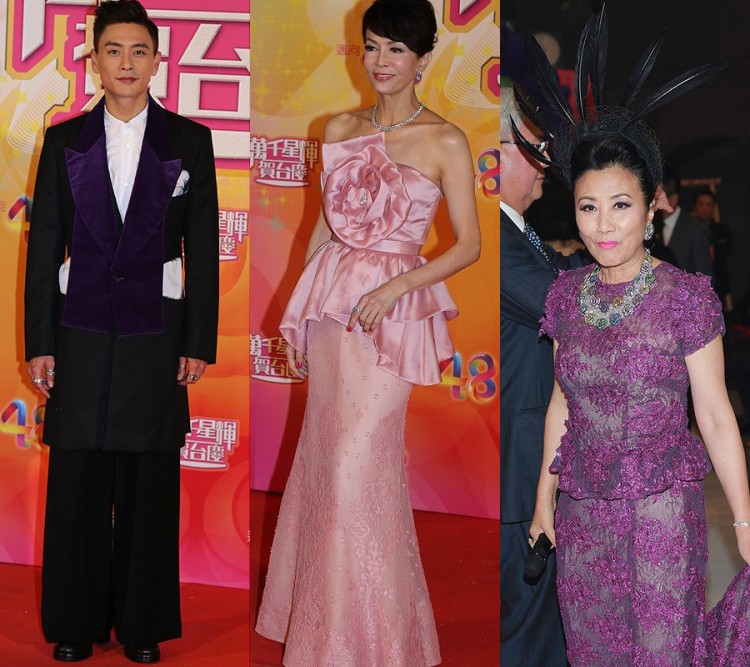 [STYLE] 2014 TVB Anniversary Gala Red Carpet Fashions – JayneStars.com