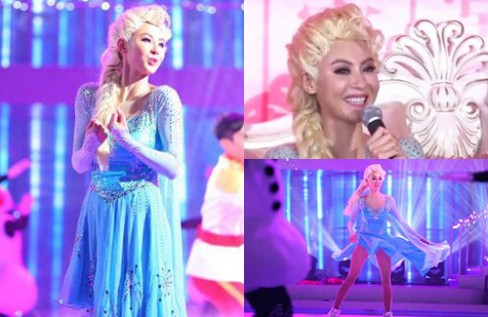 Cecilia Cheung Plays “Elsa” in Hunan TV’s Lunar New Year Program ...