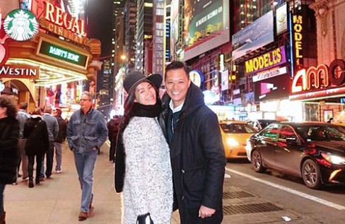 Myolie Wu and Philip Lee Continue Honeymoon in New York – JayneStars.com