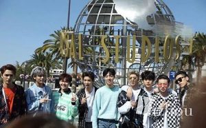 Chinese Boy Band, Nine Percent, Trains in USA – JayneStars.com