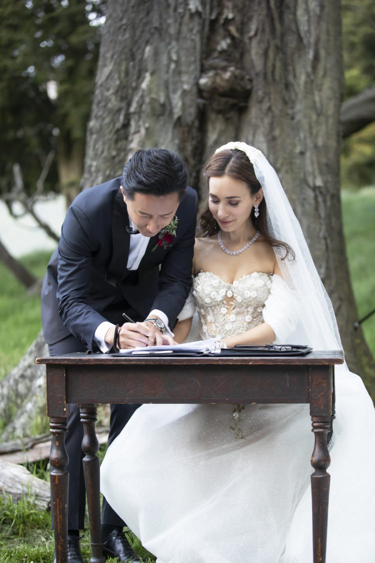 Han Geng and Celina Jade’s New Zealand Wedding – JayneStars.com