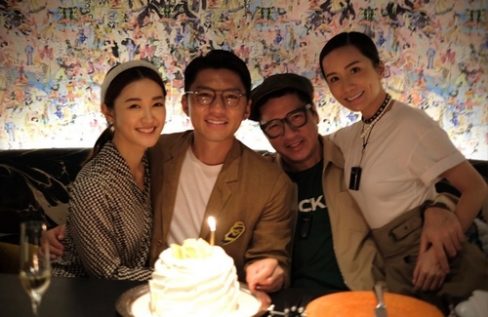 Bowie Cheung Kisses Benjamin Yuen at His 39th Birthday Celebration ...