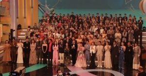 Kalok Chow Stands in Front Row at TVB Sales Expo – JayneStars.com